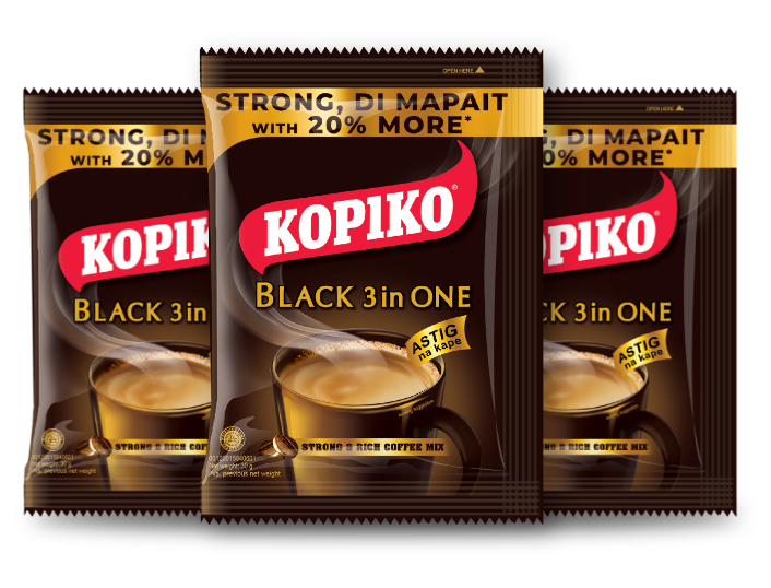 Kopiko - Strong Kopiko Black 3In1